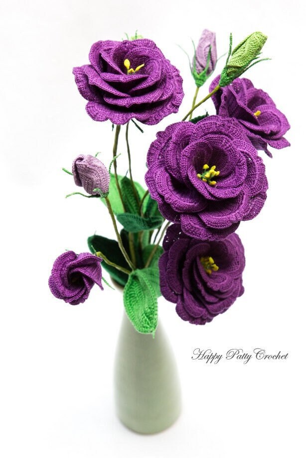 Crochet Texas Bluebells Pattern Crochet Flower Pattern - Etsy