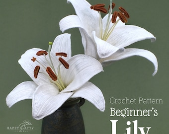 Crochet Pattern for a Calla Lily Crochet Flower Pattern for an Arum ...