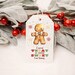 Editable Gingerbread Christmas Gift Tags, Christmas Gift Tag Template ...