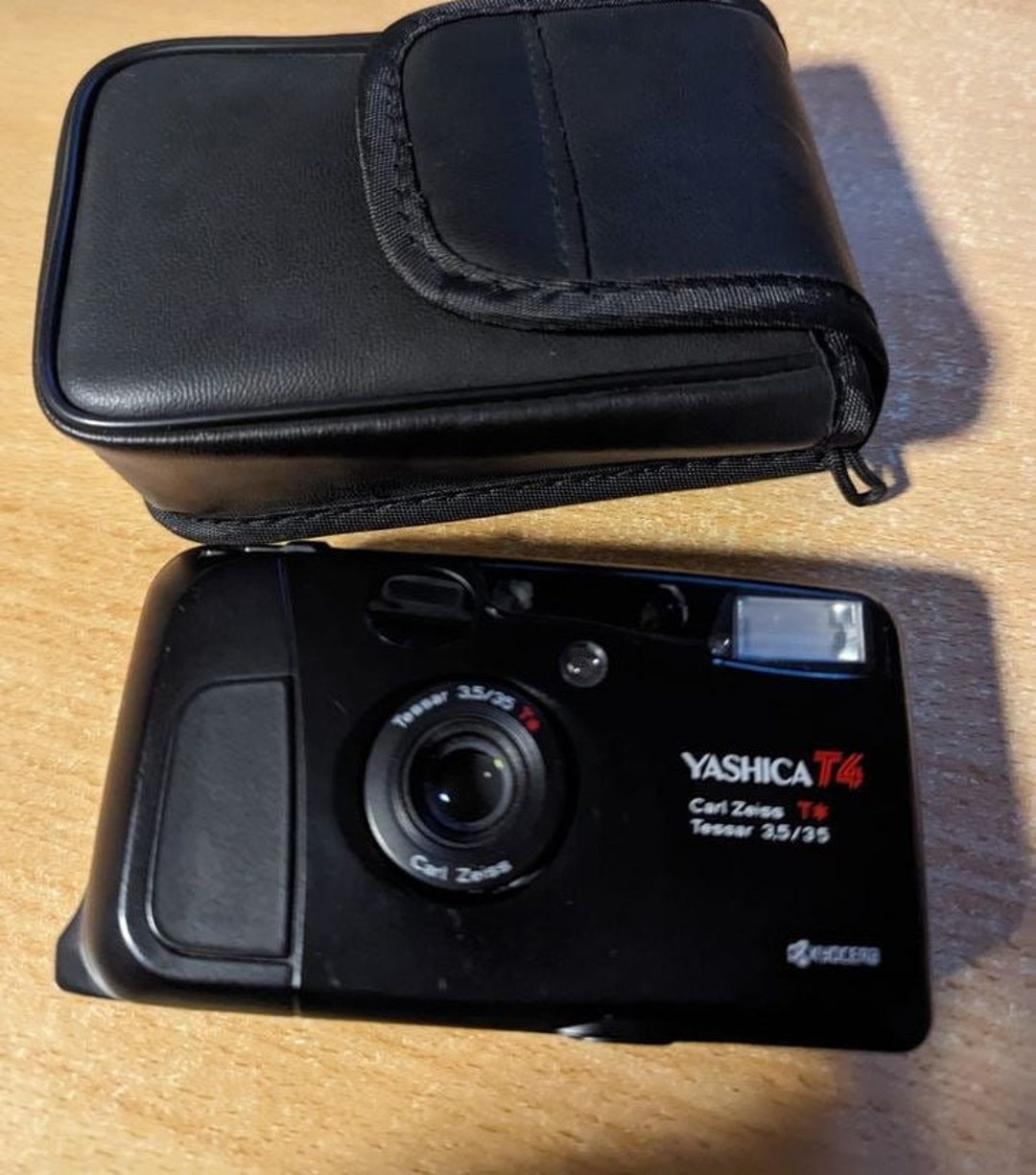 Yashica T4 Carl Zeiss Compact Film Camera - Etsy