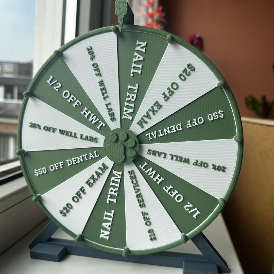 Custom Spin the Wheel Game for Parties and Company Events ...