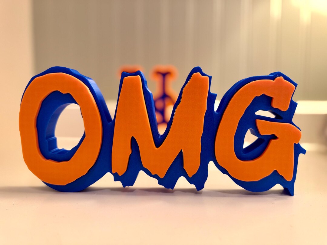 OMG Rally Sign Mets - Etsy