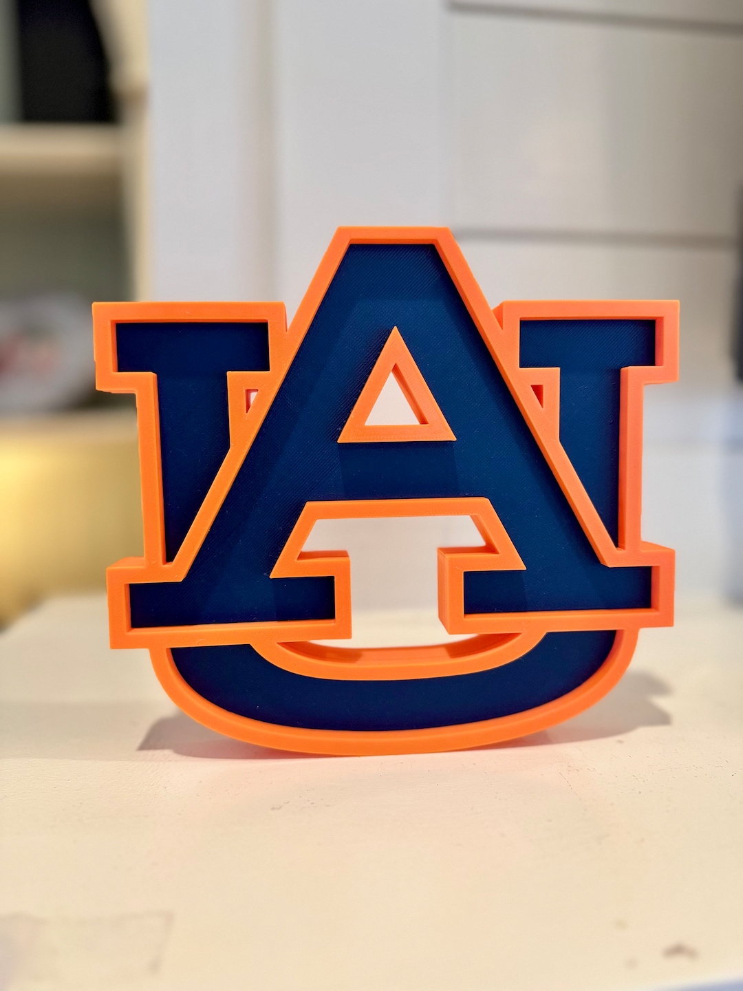 Officially Licensed Auburn University "au" Logo in 3D! - Etsy