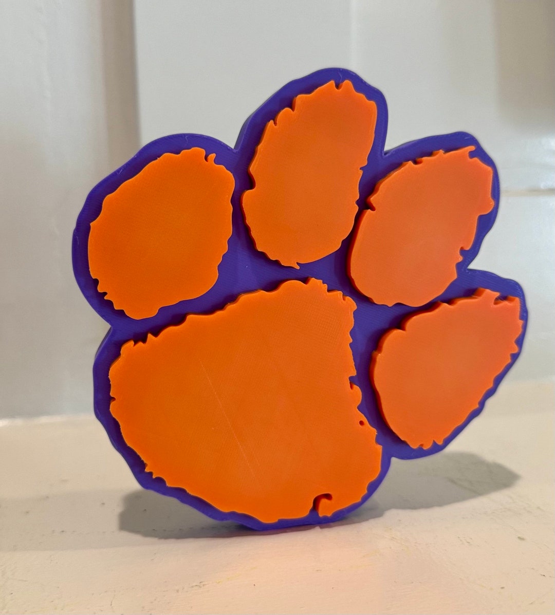 Clemson Tiger Paw - Officially Licensed - Etsy