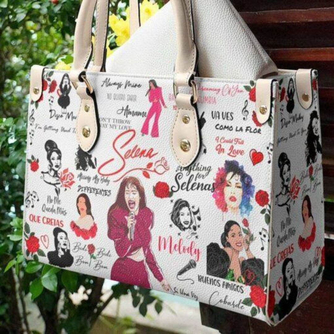 Selena Quintanilla Leather Handbag, Selena Quintanilla Bag, Women Purse ...