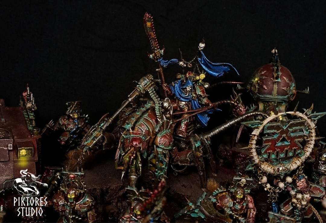 Chaos Army Painted in Grimdark Style Gold Level - Etsy