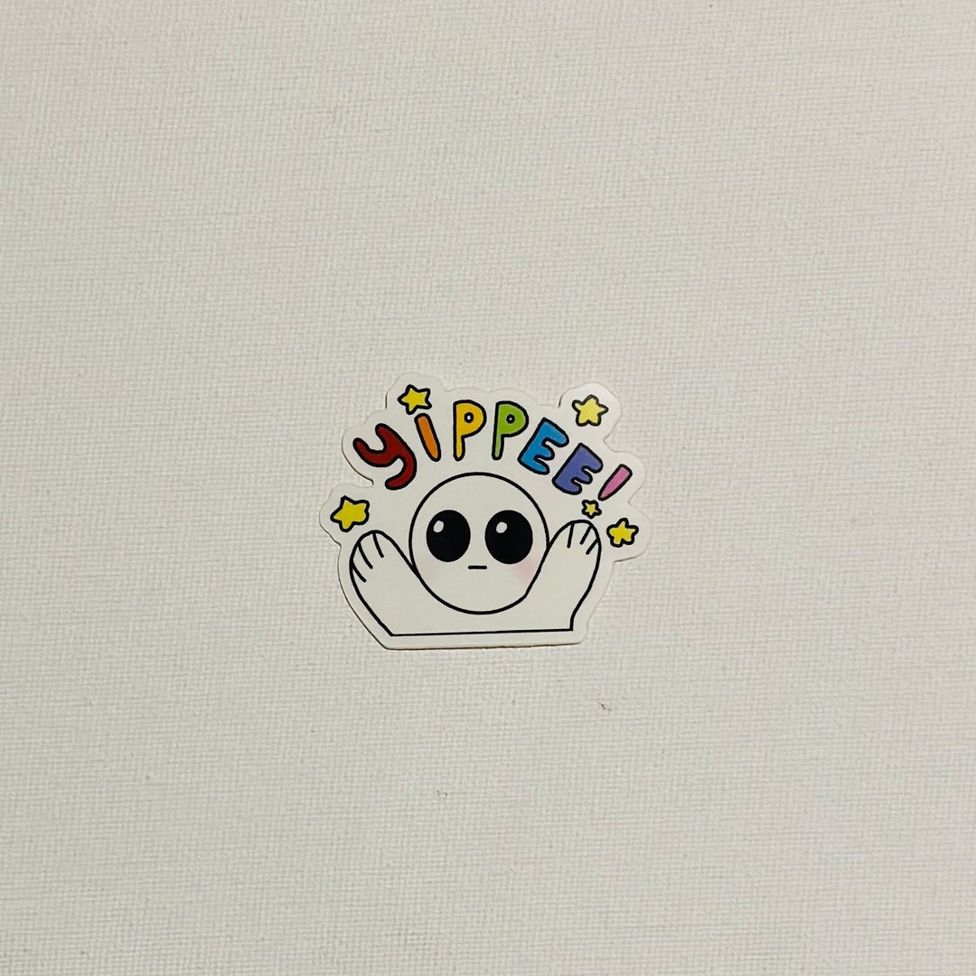 TBH Creature Autism Creature Yippee Sticker. - Etsy