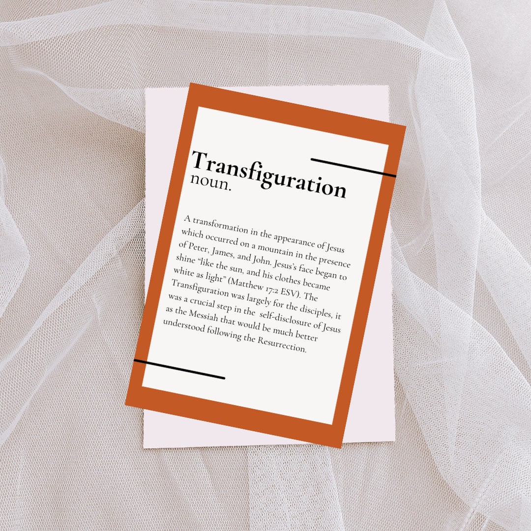 Theology 101 - Table Discipleship Cards - Etsy