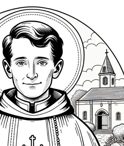 April Catholic Saints Coloring Book (PDF - Download) - Etsy