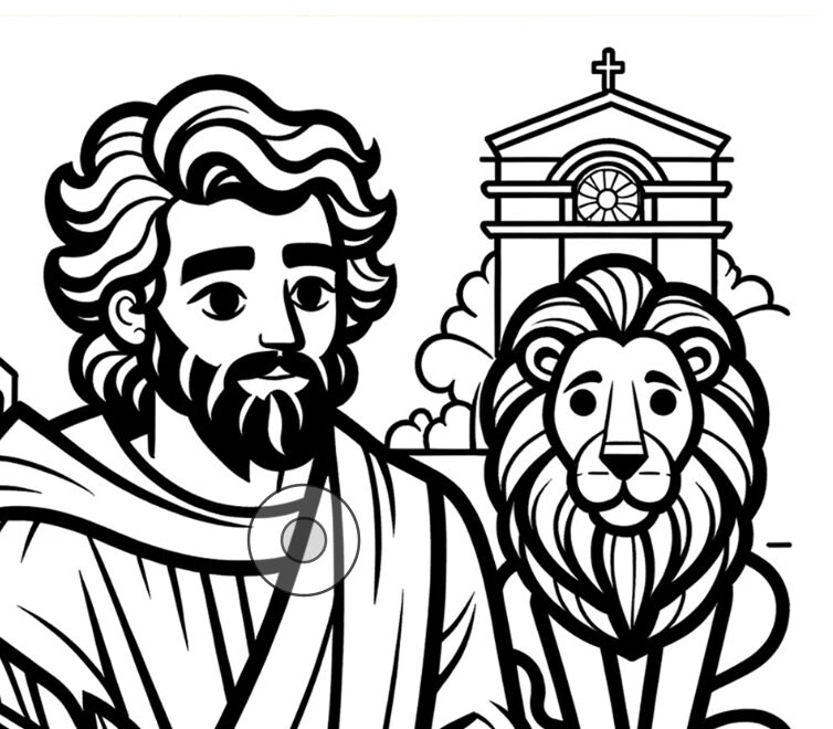 January - April Catholic Saints and Feasts Coloring Book (PDF Download ...