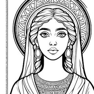 March Catholic Saints Coloring Book - Downloadable PDF - Etsy