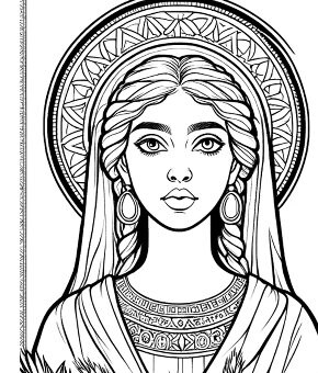 March Catholic Saints Coloring Book - Downloadable PDF - Etsy