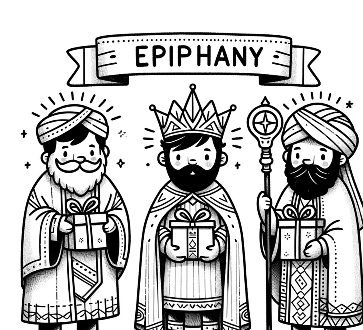 January Catholic Saint Coloring Book - Digital Download - Etsy