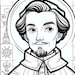 January - April Catholic Saints and Feasts Coloring Book (PDF Download ...