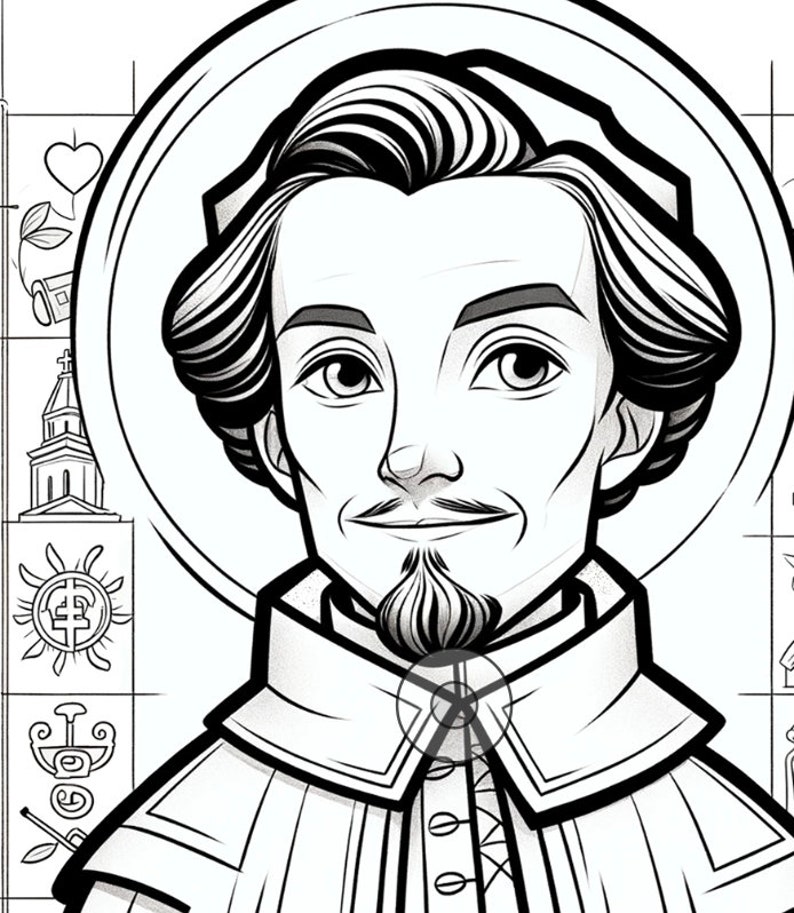 January - April Catholic Saints and Feasts Coloring Book (PDF Download ...