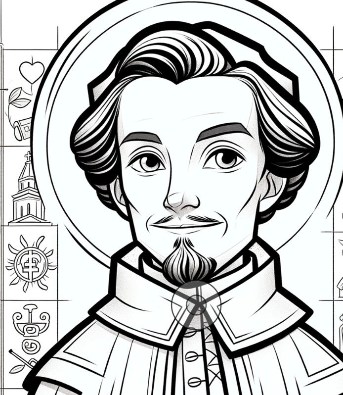 January - April Catholic Saints and Feasts Coloring Book (PDF Download ...
