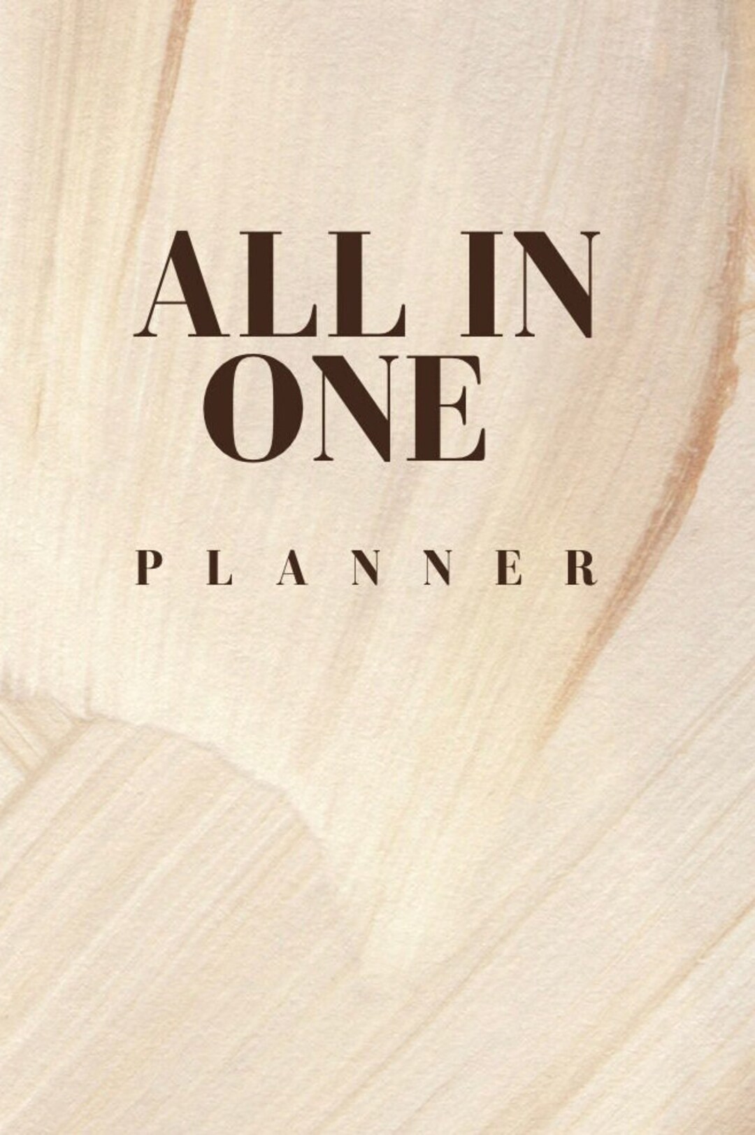 All in One Planner - Etsy