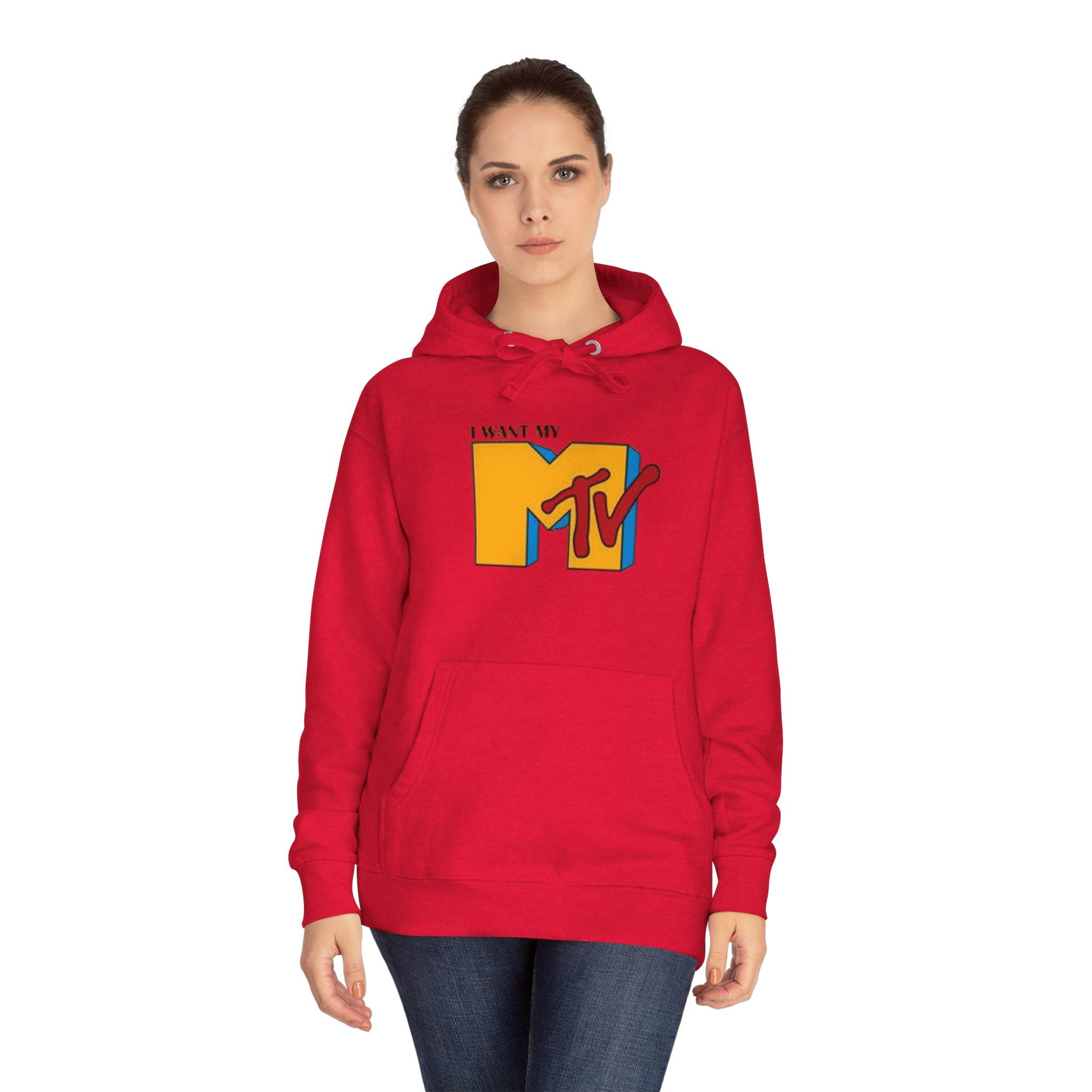 1980s MTV Flashback Unisex Fleece Hoodie - Etsy