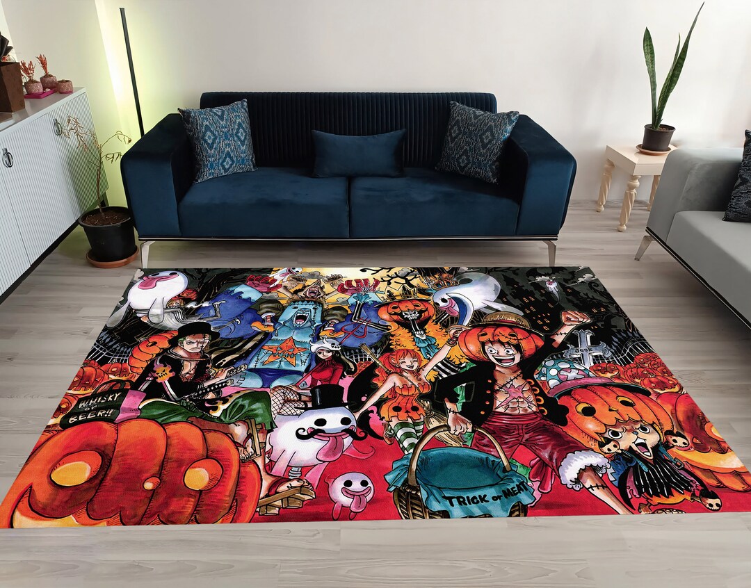 Anime Characters Rug Anime Rug Cartoon Rug Anime Pattern - Etsy UK