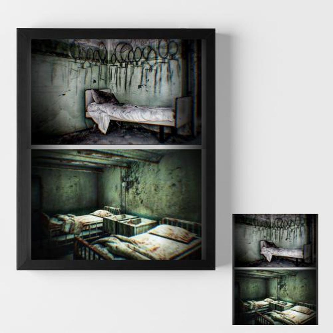 Vintage Mental Asylum Rooms Photograph Medical Psychology Psychological ...