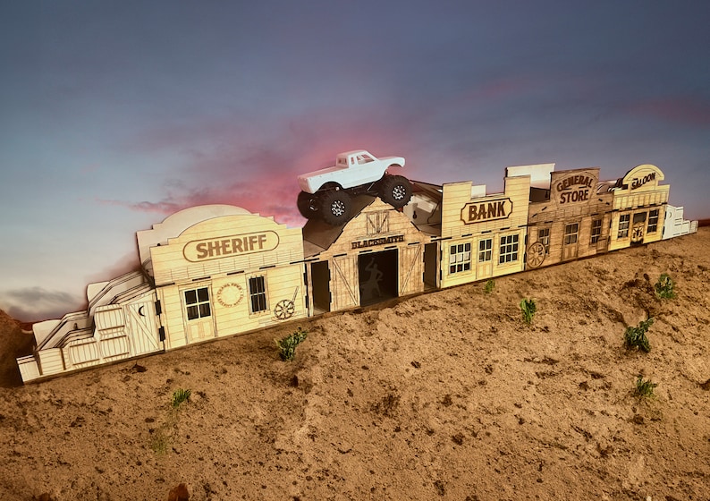 RC Crawler Crawl Town Obstacle: 1/24 Scale Western Town (PDF ...