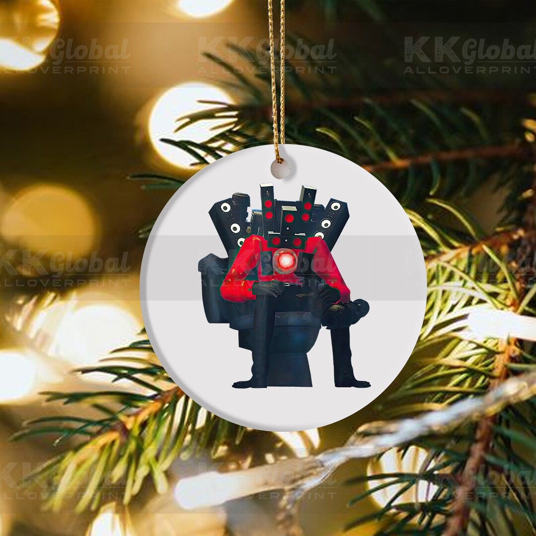 Skibidi Speakerman Ornament Toilet Skibibi Ornament Skibibi - Etsy