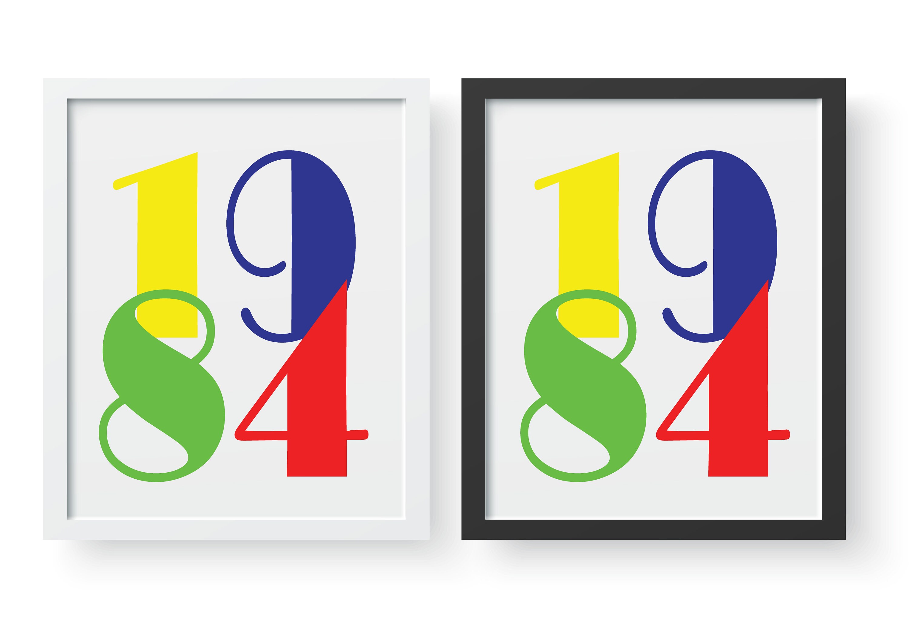 1984 Quote Wall Art, Office Decor, Printable Art, Wall Art, Love ...