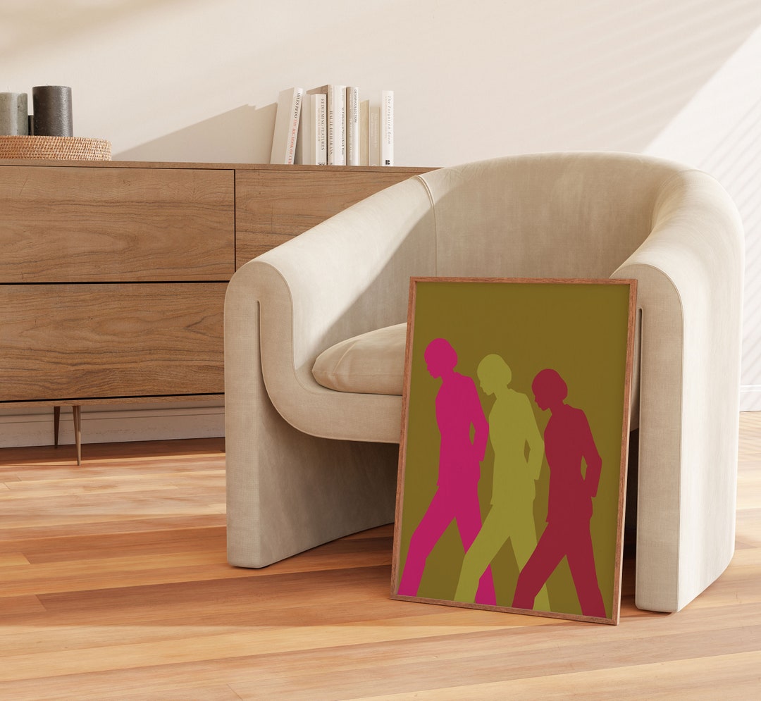 Modern Model Wall Art, Tribal Art,office Decor, Printable Art, Wall Art ...