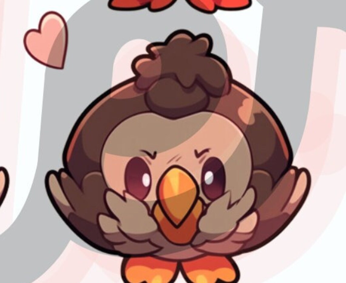 Cute Kawaii Turkey Twitch Emotes and Sub Badges for Streamers! Overlays ...