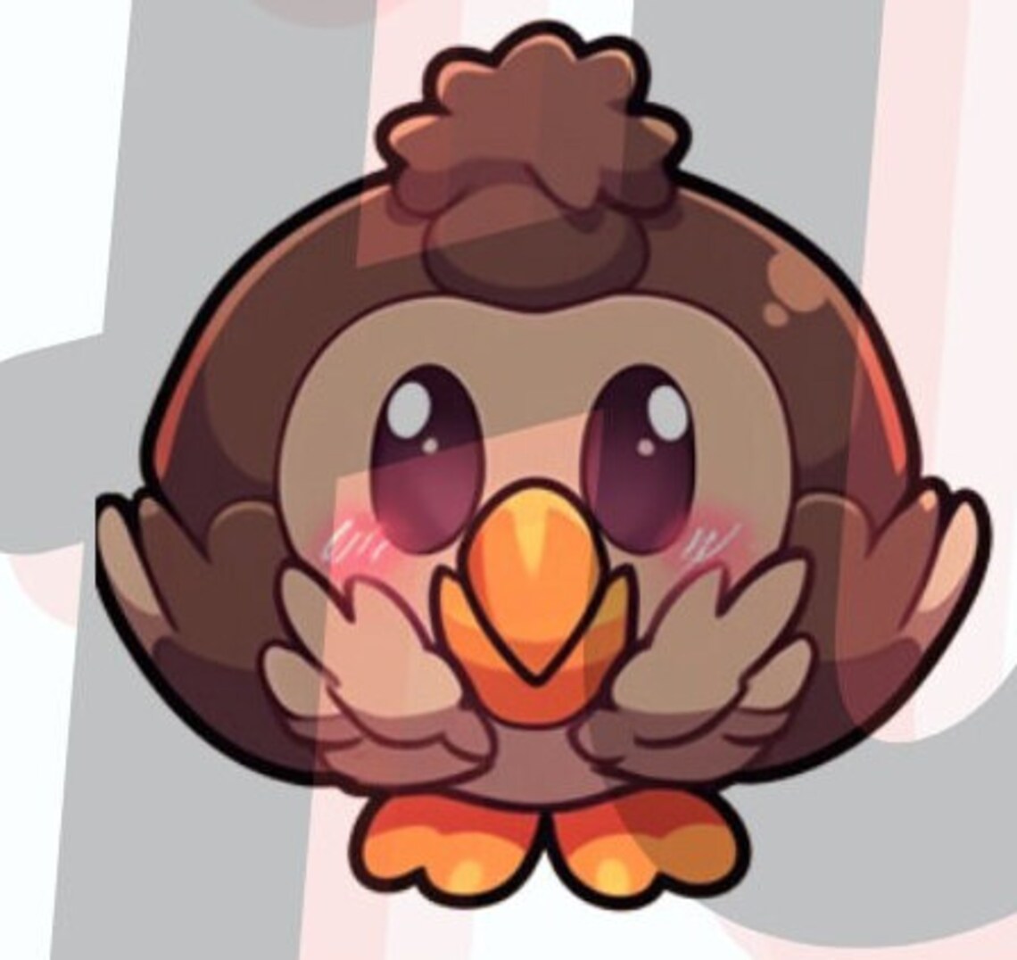 Cute Kawaii Turkey Twitch Emotes and Sub Badges for Streamers! Overlays ...