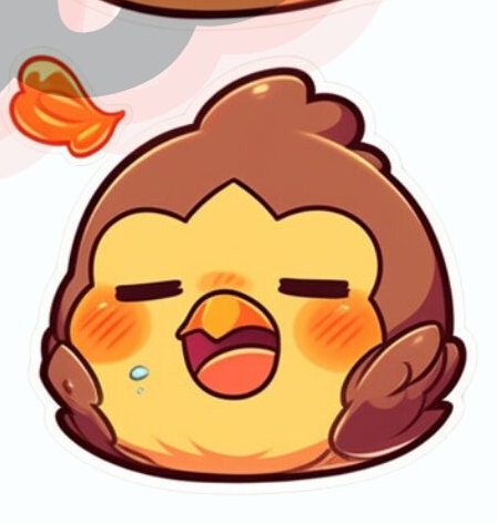 Kawaii Set of Cute Twitch Turkey Emotes and Subbadges - Etsy