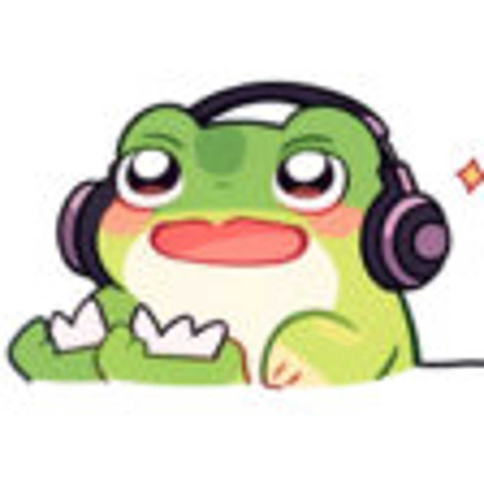 Twitch Emote Cute Kawaii Frogs Sub Badge Subbadge Stream Overlay ...