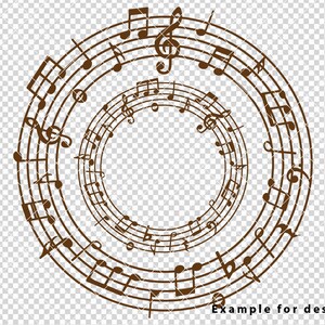 Music Notes SVG Bundle, Musical Notes Svg, Music Svg, Musical Notes ...