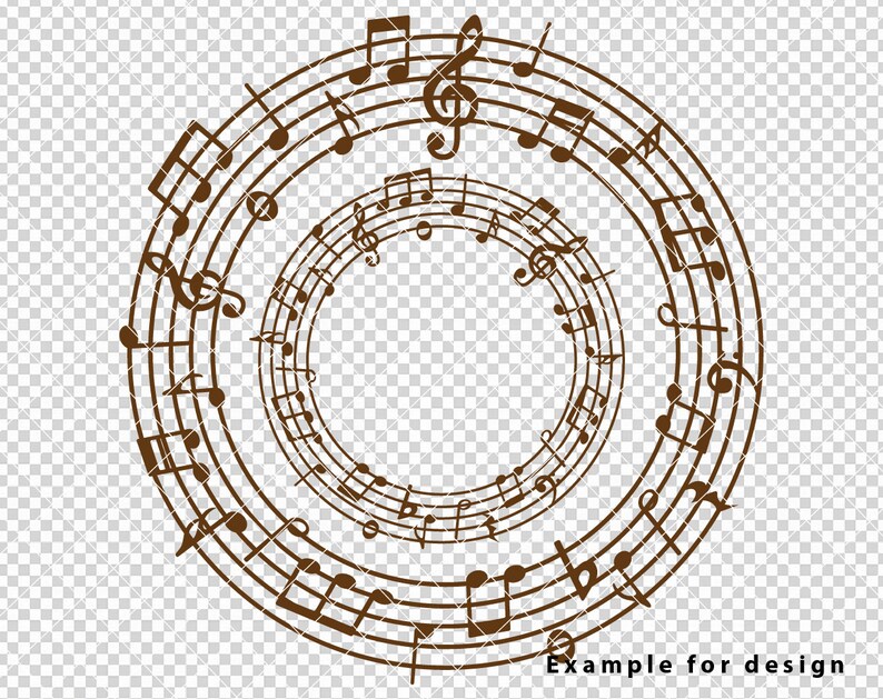Music Notes SVG Bundle, Musical Notes Svg, Music Svg, Musical Notes ...