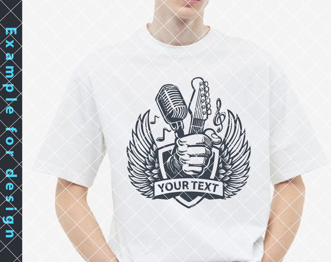 Rock Music Note SVG PNG, Music Svg, Music Note Svg, Musical Svg, Music ...