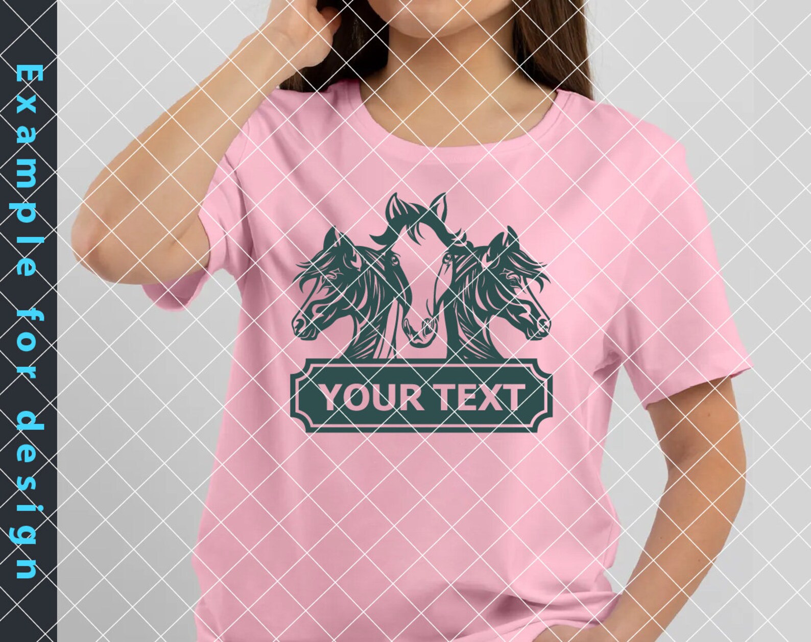 Horse Split Frame SVG PNG ,horse Monogram Svg, Horse Svg Bundle, Horse ...