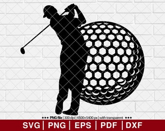 Golf SVG Bundle, Golfing SVG, Golf Name Frame Svg, Golf Ball Svg, Golf ...
