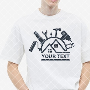 House Repair Builder SVG PNG, Repair Tools Svg, Construction Svg, House ...