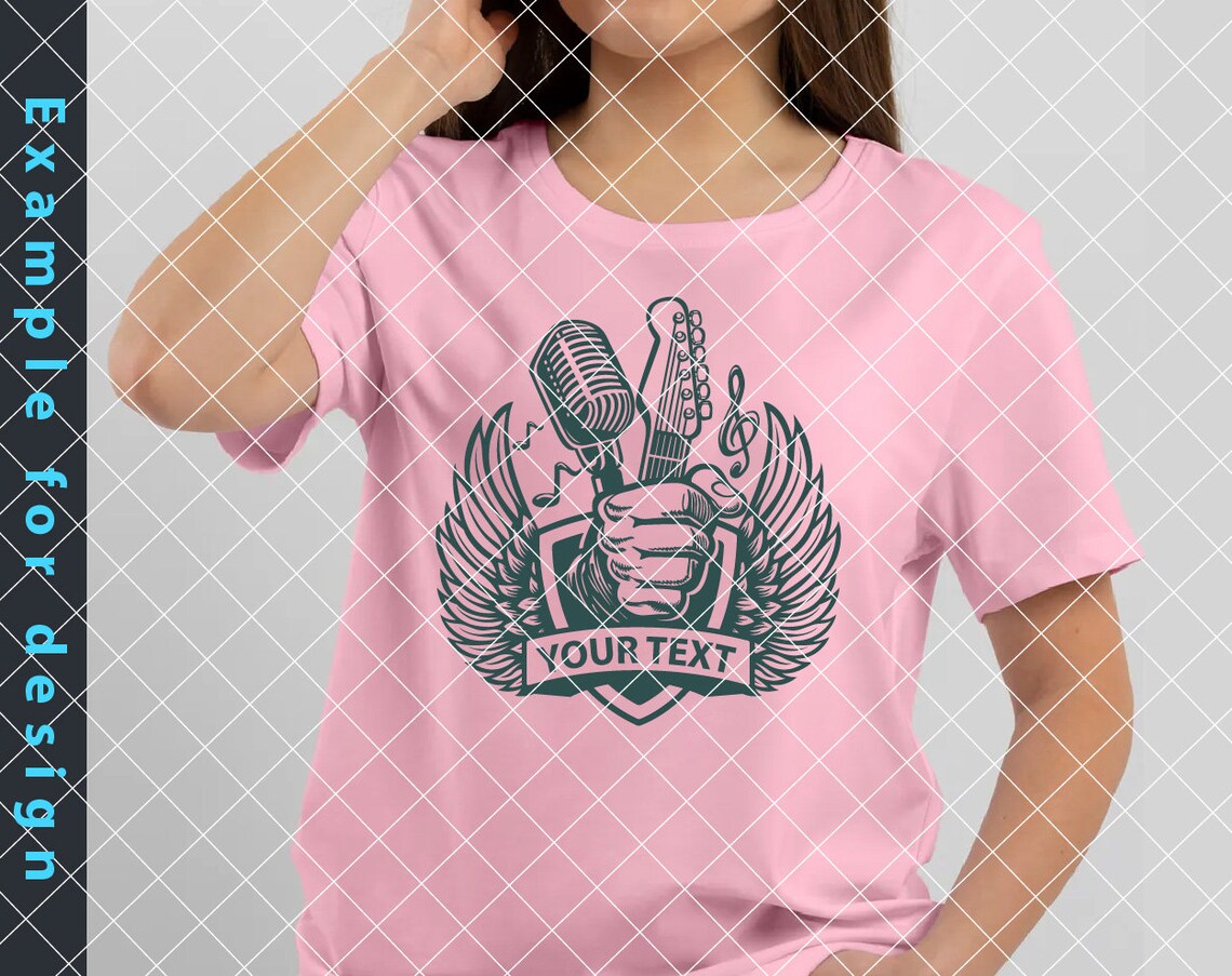 Rock Music Note SVG PNG, Music Svg, Music Note Svg, Musical Svg, Music ...