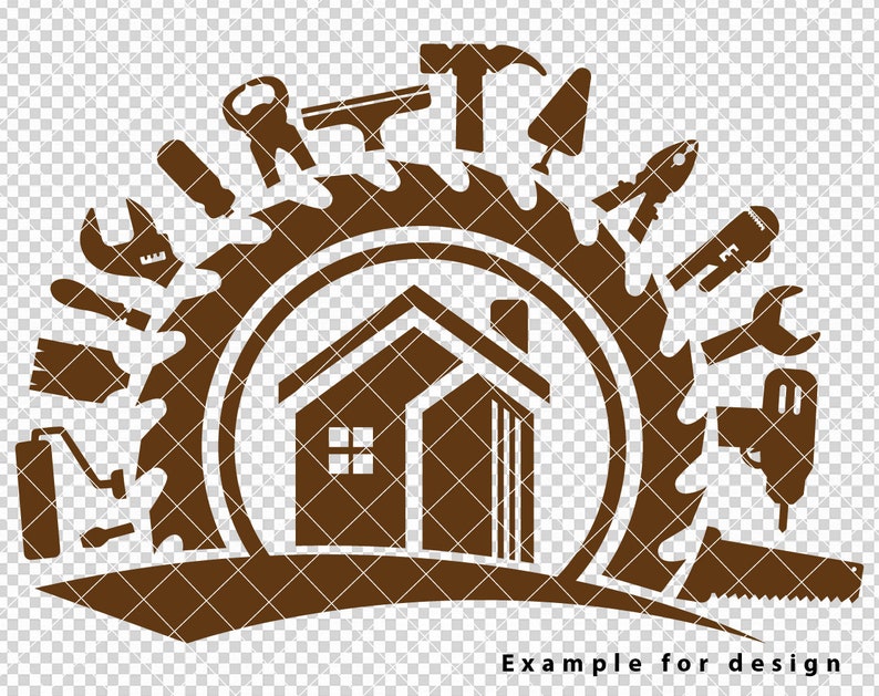 House Repair Builder SVG PNG, House Repair Service, House Repair Svg ...