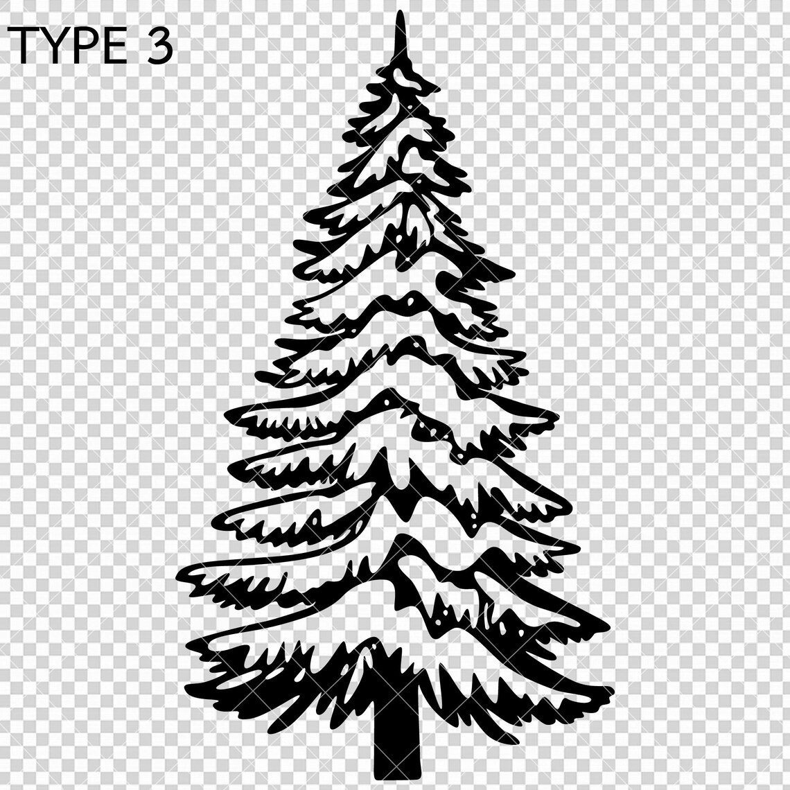 Pine Trees SVG, Forest Svg Bundle, Tree Line Svg, Christmas Tree Svg ...