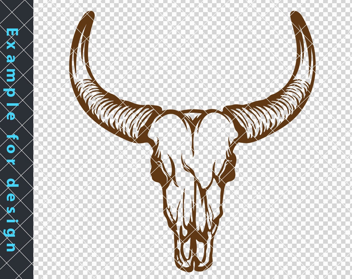 Bull Skull SVG PNG, Cow Skull Svg, Floral Bull Skull Svg, Longhorn ...