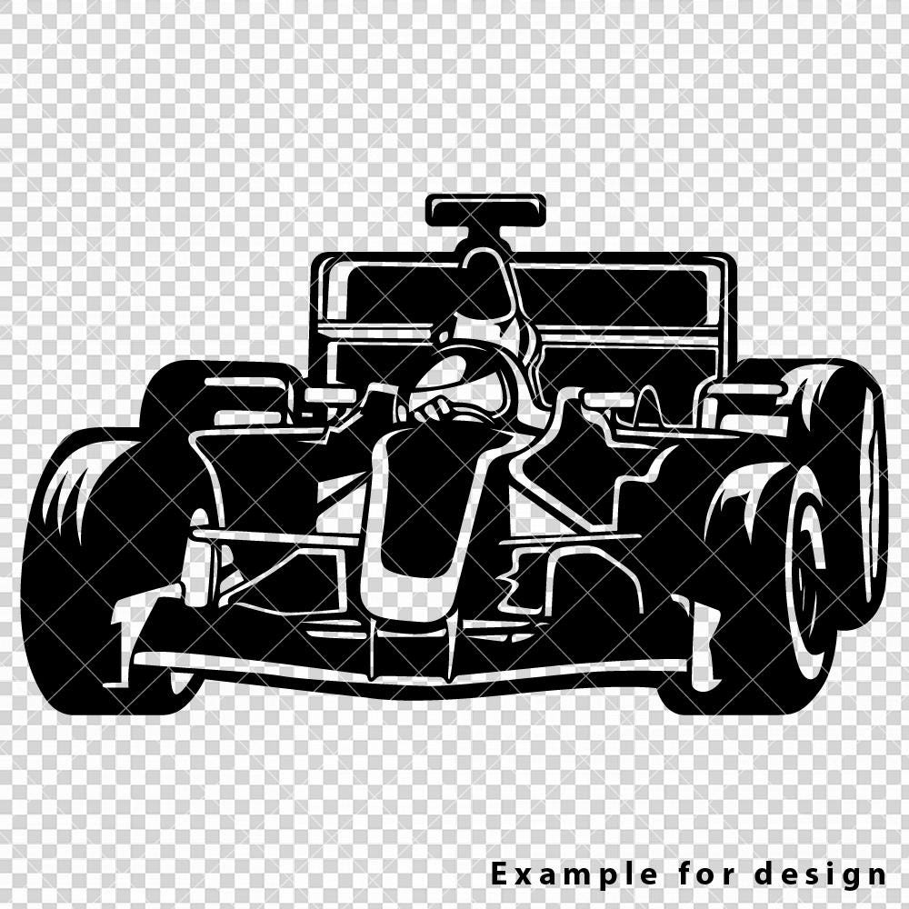 Racing Car SVG, Race Car Svg, Sports Car Svg, Sports Car Silhouette ...