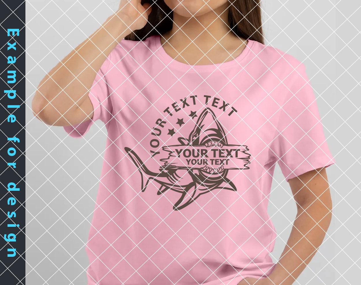 Shark in the Ocean SVG PNG, Shark Svg, Shark Design Svg, Shark ...