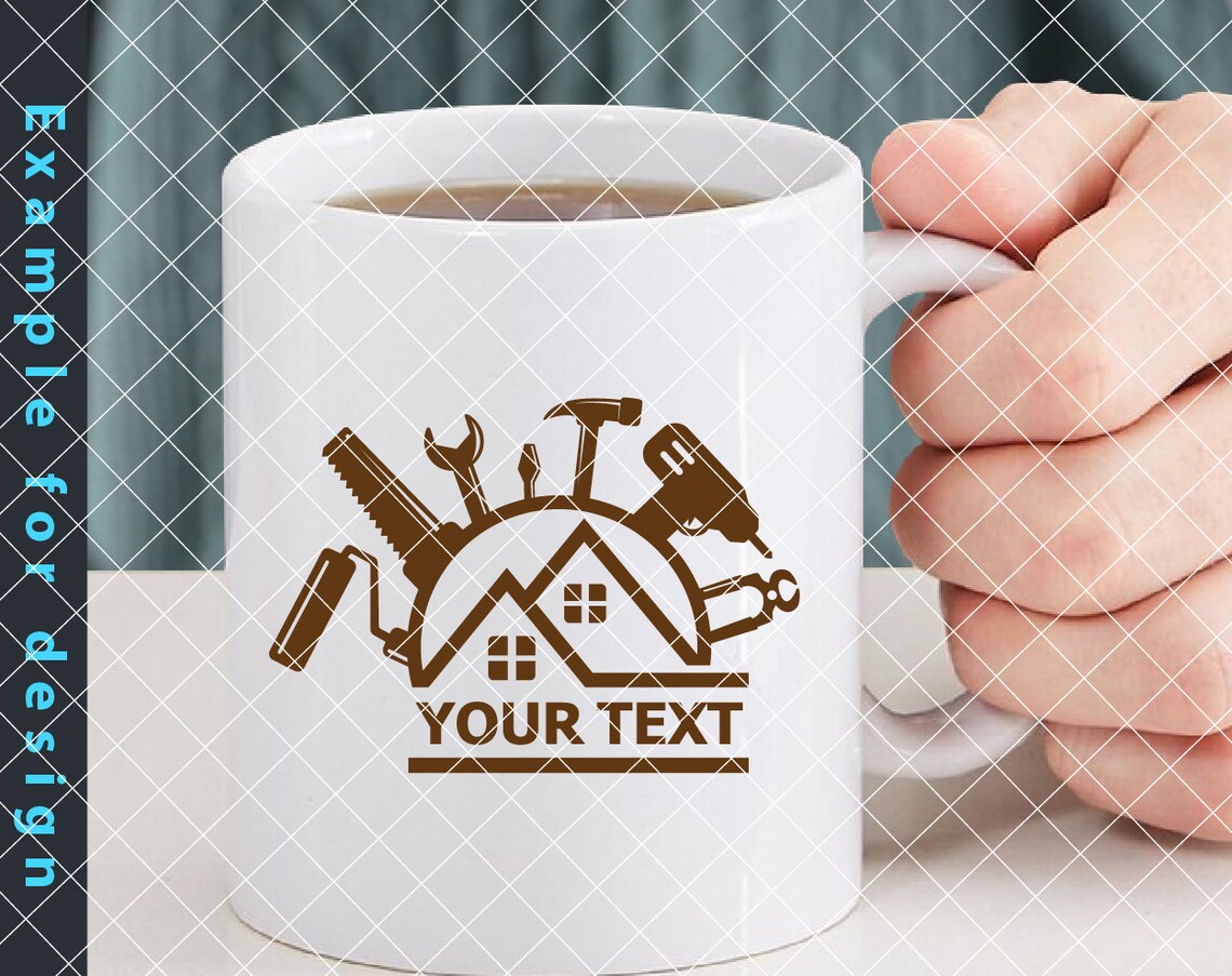 House Repair Builder SVG PNG, Repair Tools Svg, Construction Svg, House ...