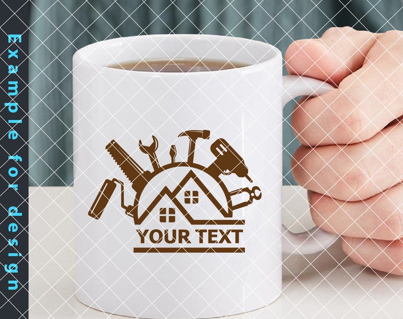 House Repair Builder SVG PNG, Repair Tools Svg, Construction Svg, House ...