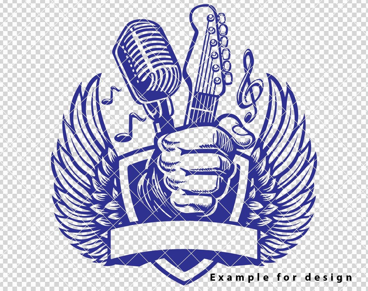 Rock Music Note SVG PNG, Music Svg, Music Note Svg, Musical Svg, Music ...