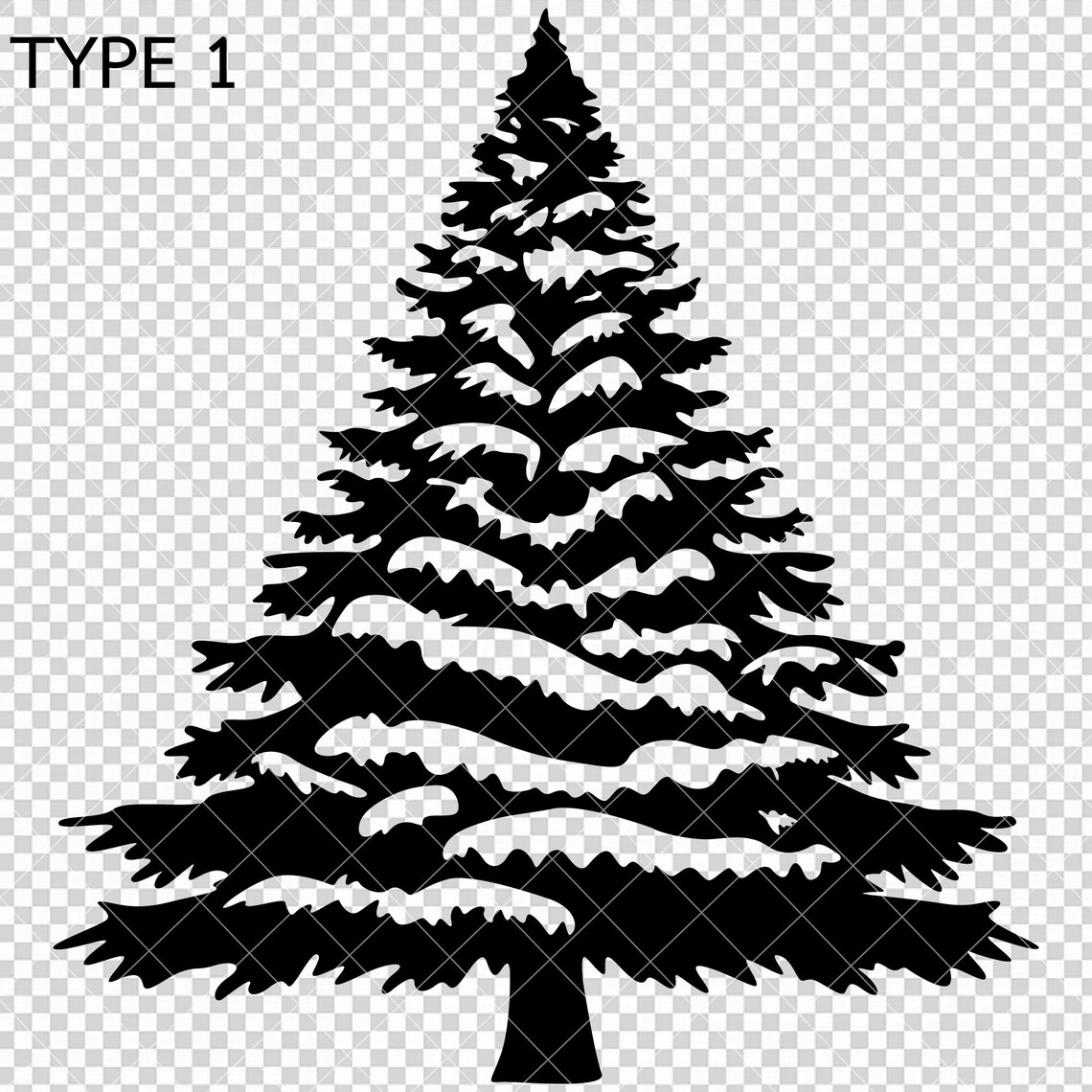 Pine Trees SVG, Forest Svg Bundle, Tree Line Svg, Christmas Tree Svg ...