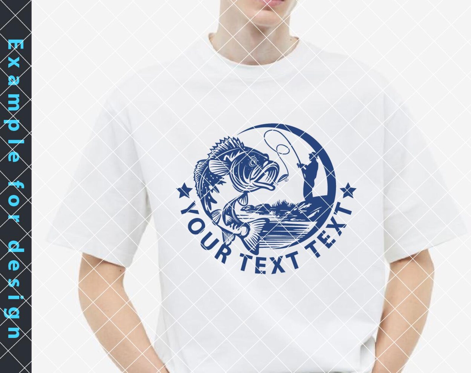 Fisherman Catching Fish SVG, Bass Fishing Svg, Fishing Svg, Bass Fish ...