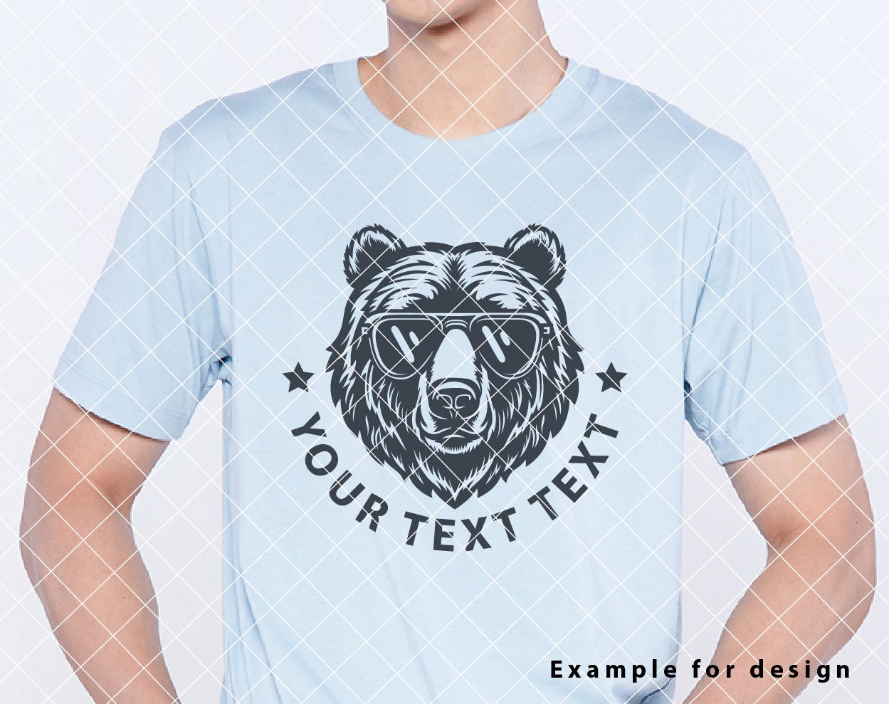 Bear With Sunglasses Svg, Bear Wearing Glasses Svg, Grizzly Bear Svg ...